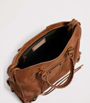 Balenciaga Medium Goatskin Le City Top-handle Bag