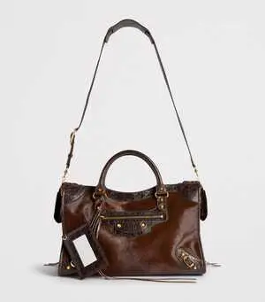Balenciaga Le City Top-handle Bag - Brown