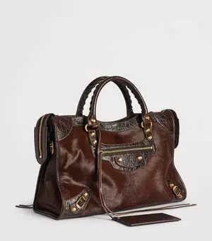 Balenciaga Le City Top-handle Bag - Brown