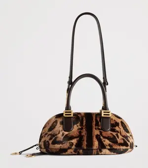 Balenciaga Mini Leather Bolero Bowling Bag