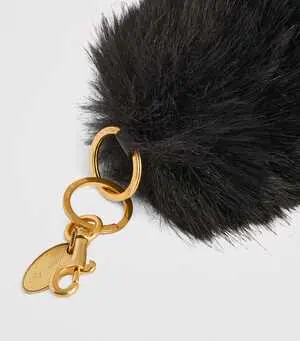 Balenciaga Fur Tail Bag Charm