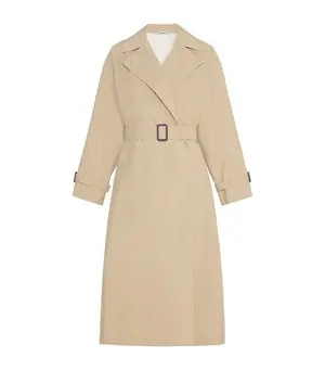 Max Mara Wrap Trench Coat - Beige
