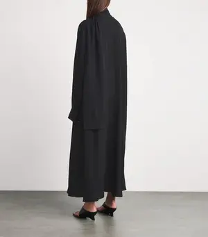 TOTEME Scoop-neck Scarf Maxi Dress
