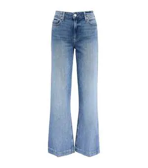 Paige Leenah Wide-leg Jeans - Blue