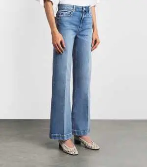 Paige Leenah Wide-leg Jeans