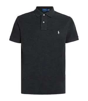 Polo Ralph Lauren Cotton Mesh Polo Shirt - Black