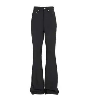 Rick Owens Bolan Bootcut Jeans - Black