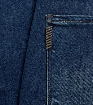 Paige Normandie Straight Leg Jeans - Blue