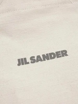 JIL SANDER Logo Top Handle Tote Bag