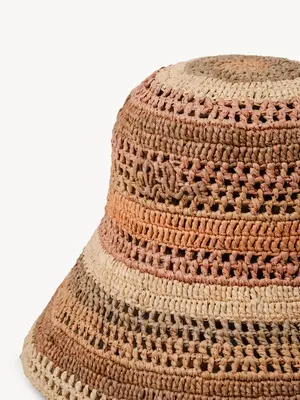 Chloé Sunset Woven Bucket Hat