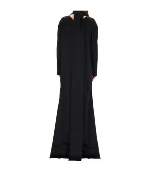 TOM FORD Long Sleeve Asymmetric Mini Dress