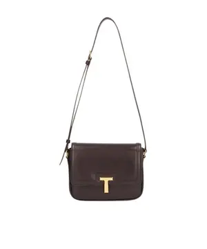 TOM FORD Wallis Leather Shoulder Bag