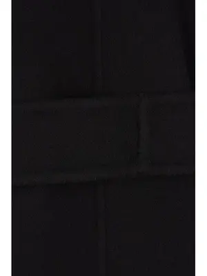 Max Mara Belted Wrap Coat - Black