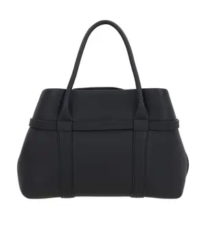 Loro Piana Double Handle Handbag - Black