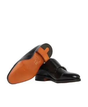 John Lobb Double-buckle Monk Shoes