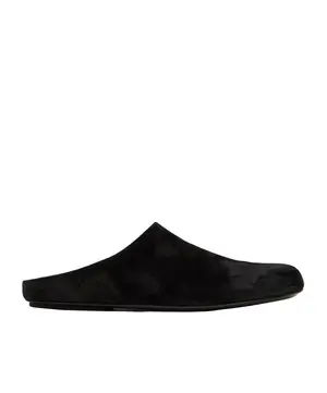 Marsèll Round Toe Mules - Black