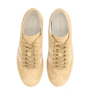 TOM FORD Round Toe Lace Up Sneakers