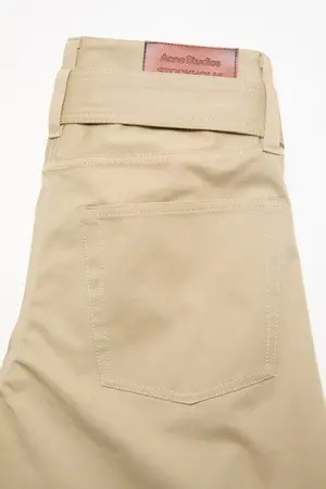 Acne Studios Twill Trousers With Belt