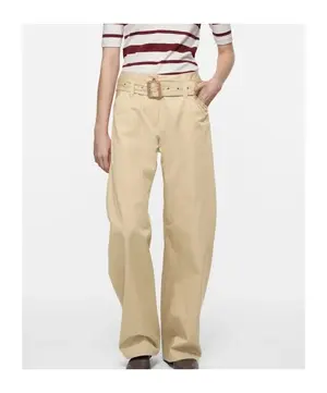 Acne Studios Twill Trousers With Belt