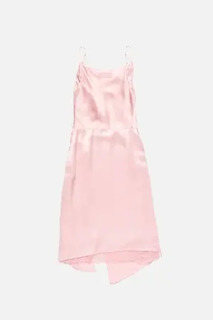 Acne Studios Shiny Satin Slip Dress - No