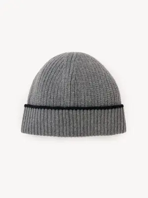 Chloé Logo Intarsia Knit Beanie