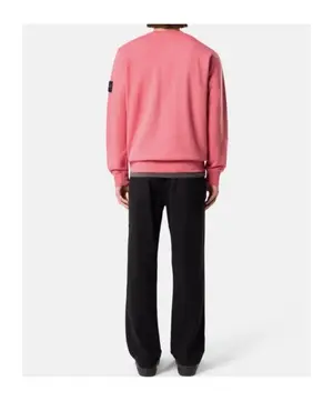 Stone Island Regular-fit Crewneck Sweatshirt With Raglan Sleeves