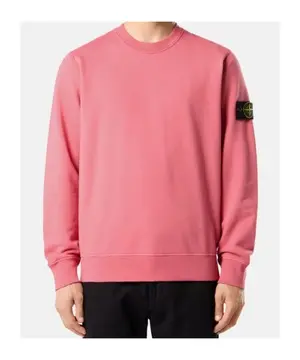 Stone Island Regular-fit Crewneck Sweatshirt With Raglan Sleeves