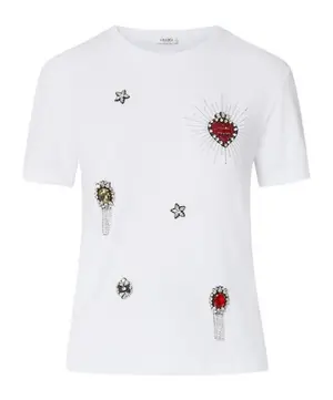 Liu Jo T-shirt With Jewel Embroidery