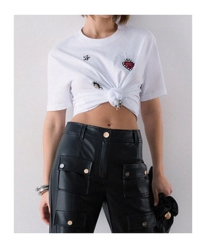 Liu Jo T-shirt With Jewel Embroidery