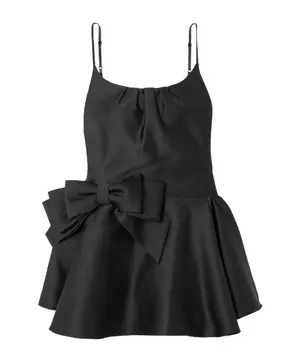 SHUSHU/TONG Bow-decorated Dress - Black