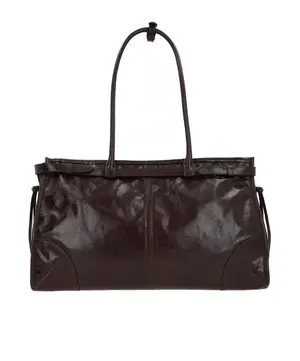 Prada Bonnie Large Leather Handbag