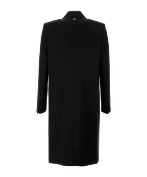 Alexander McQueen Felt Double-breasted Coat
