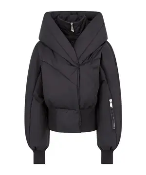 Attico Puffer Jacket - Black