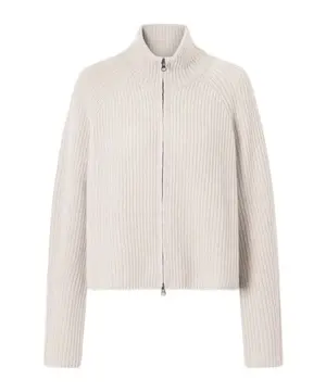LISA YANG Sadie Ribbed Cashmere Cardigan
