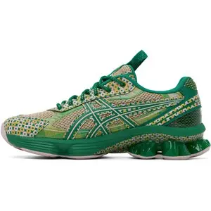 Asics Gel-kinetic Fluent Low Top Sneakers With Graphic Print