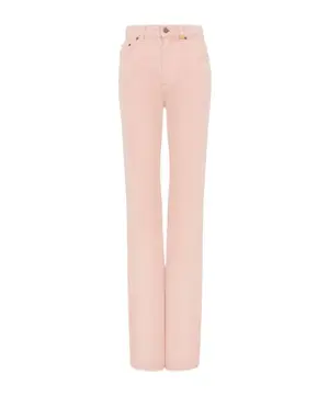 Chloé Belt Loop Jeans - Pink