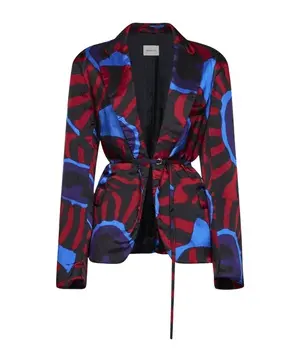 Dries Van Noten Collared, Long Sleeves, Buttoned Cuffs - Black