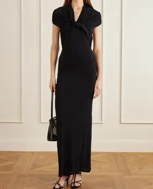 Tove Twist-front Dress