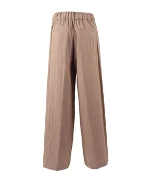 Peserico Striped Trousers