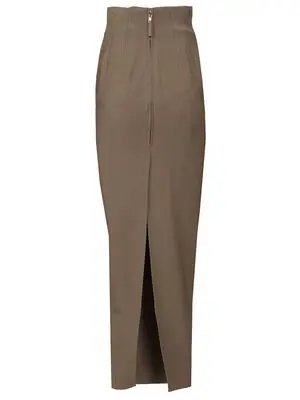 Rick Owens Pleated Midi Skirt