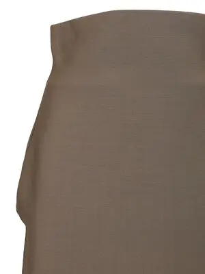 Rick Owens Pleated Midi Skirt