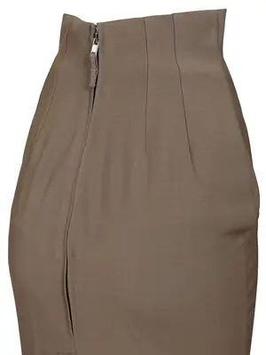 Rick Owens Pleated Midi Skirt