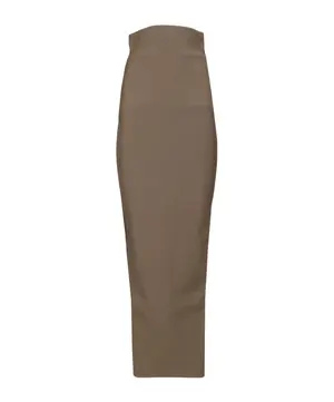 Rick Owens Pleated Midi Skirt - No