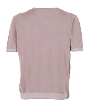 Peserico Short-sleeved Crewneck Knitted Jumper
