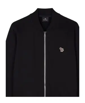 Paul Smith Zebra-patch Zip-fastening Bomber Jacket