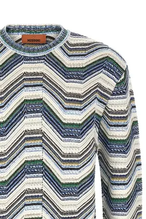 Missoni Geometric Zigzag Pattern Sweater