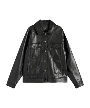 ANINE BING Single-breasted Casual Jacket - Black
