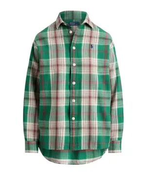 Polo Ralph Lauren Plaid-pattern Shirt - Green