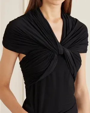 Tove Knot-front Top