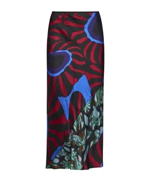 Dries Van Noten Patterned Skirt